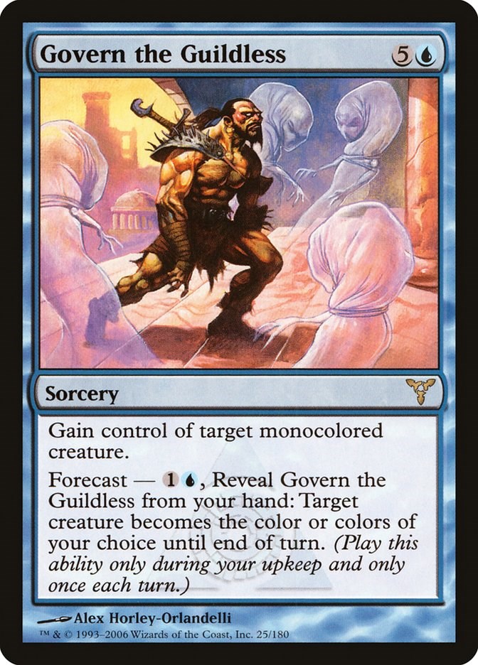 Govern the Guildless - Dissension - Magic: The Gathering