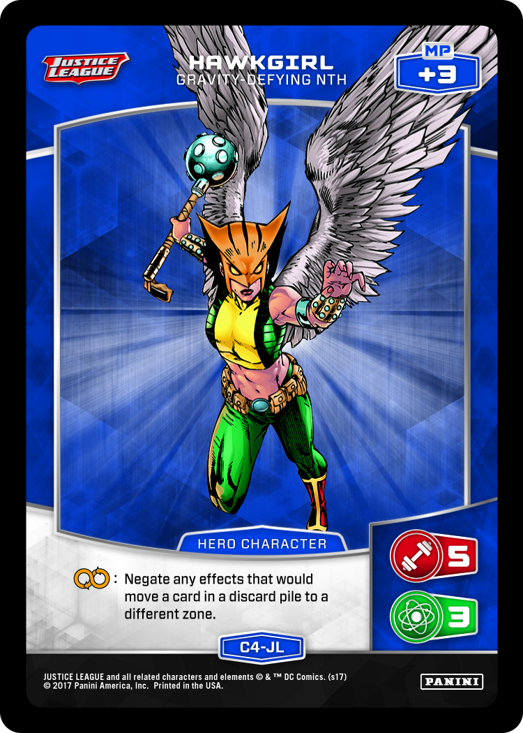 Hawkgirl - Gravity-defying Nth - Justice League - MetaX TCG