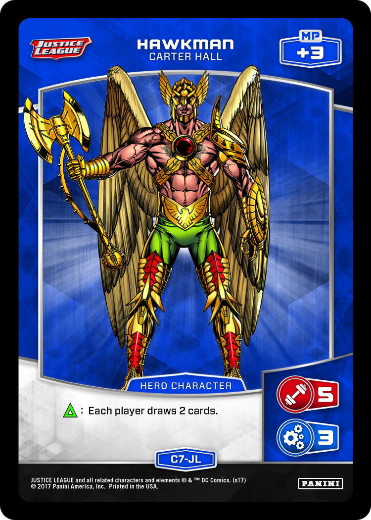 Hawkman - Carter Hall - Justice League - MetaX TCG Hawkman - Carter Hall - Justice League - MetaX TCG