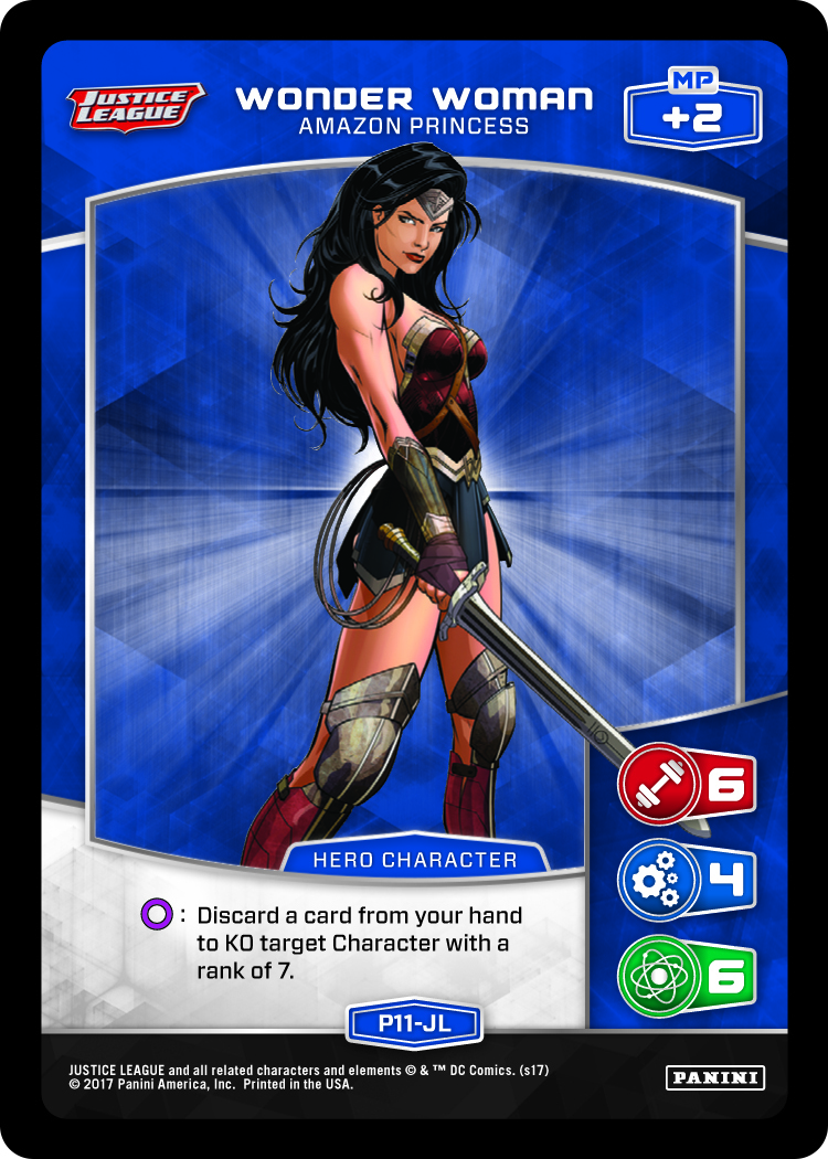 Wonder Woman - Amazon Princess - Promotional Cards - MetaX TCG