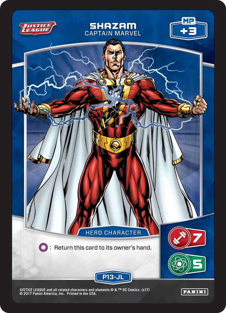 Shazam - Captain Marvel - Promotional Cards - MetaX TCG