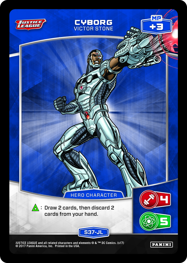 Cyborg - Victor Stone (S37-JL) - Justice League - MetaX TCG
