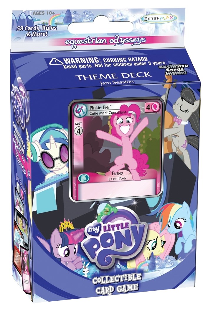 My Little Pony CCG: Jam Session Theme Deck - Equestrian Odysseys - My ...