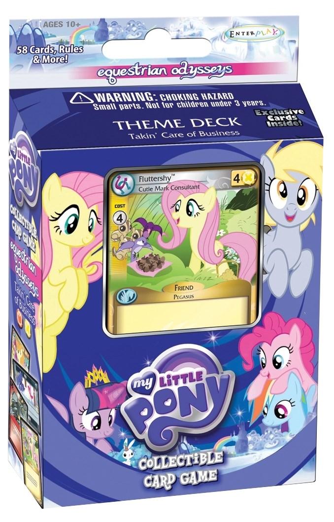 My Little Pony CCG: Takin' Care of Business Theme Deck - Equestrian ...