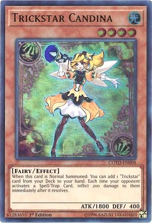 Trickstar Candina - Code of the Duelist - YuGiOh