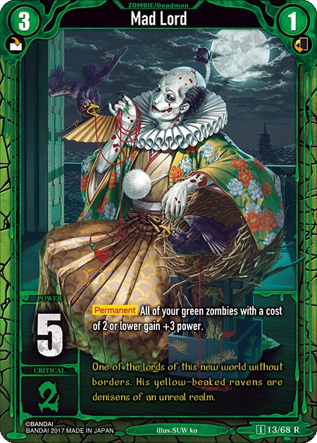 Mad Lord (Foil) - Zombie World Order TCG - Set 1 - Zombie World Order TCG