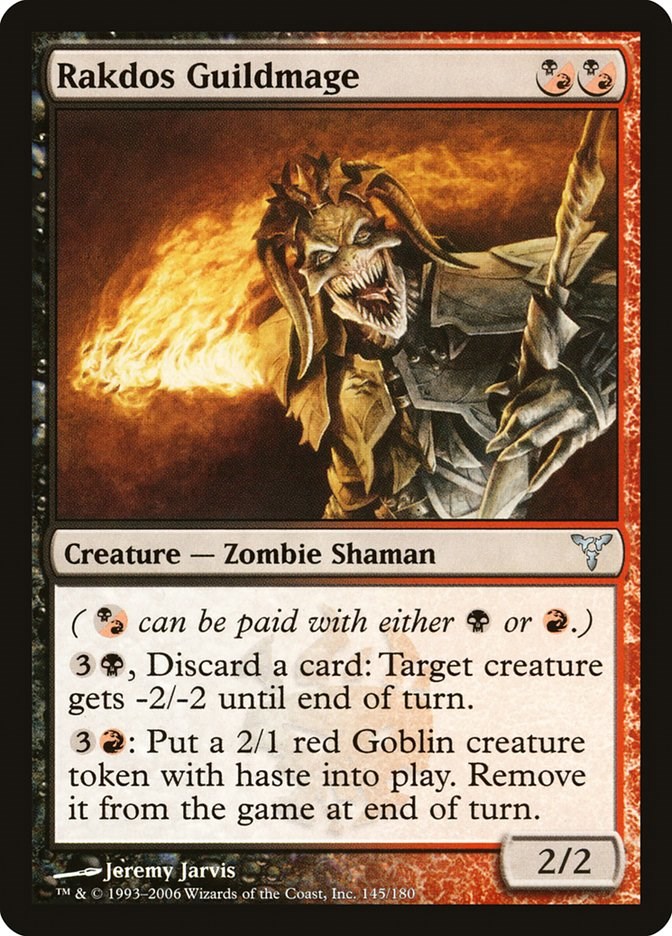 Rakdos Guildmage - Dissension - Magic: The Gathering