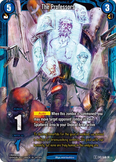 The Professors (Foil) - Zombie World Order TCG - Set 1 - Zombie World ...