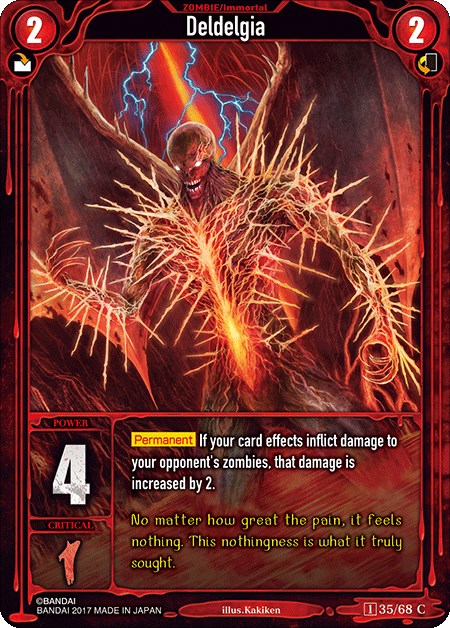 Deldelgia - Zombie World Order TCG - Set 1 - Zombie World Order TCG