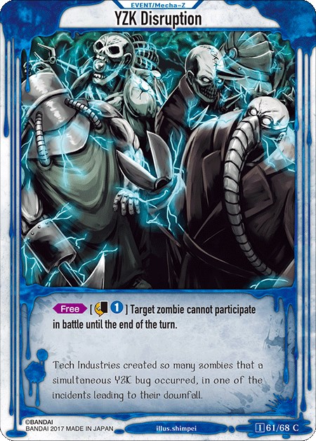 YZK Disruption - Zombie World Order TCG - Set 1 - Zombie World Order TCG