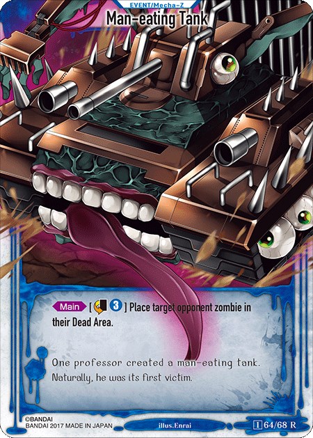 Man-eating Tank (Foil) - Zombie World Order TCG - Set 1 - Zombie World ...