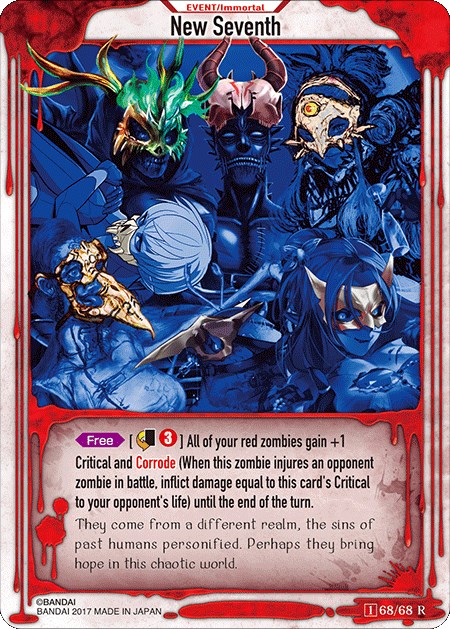 New Seventh (Foil) - Zombie World Order TCG - Set 1 - Zombie World ...