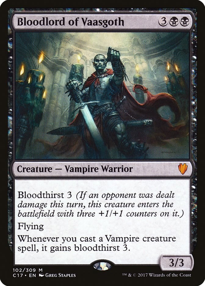Bloodlord of Vaasgoth - Commander 2017 - Magic: The Gathering