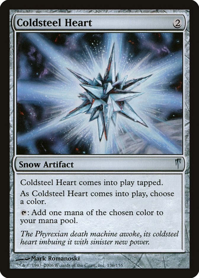 Coldsteel Heart - Coldsnap - Magic: The Gathering