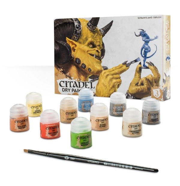 Citadel Dry Paint Set - Citadel Paint Sets - Citadel Paints
