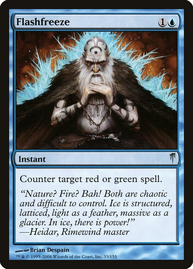 Flashfreeze - Coldsnap - Magic: The Gathering
