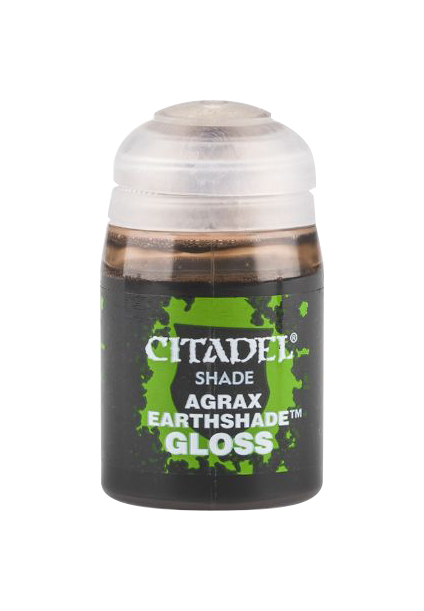 Citadel Shade Gloss Paint: Agrax Earthshade Gloss - Citadel Paint Pots ...