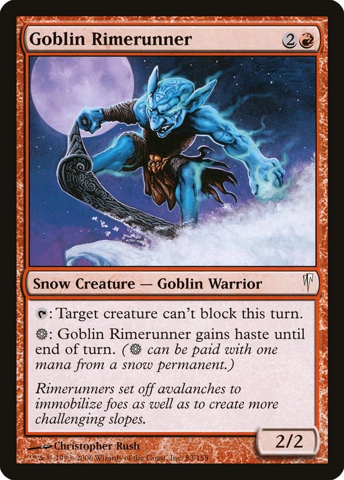 Goblin Rimerunner - Coldsnap - Magic: The Gathering