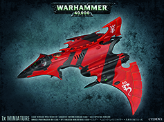 Warhammer: 40K - Eldar Hemlock Wraithfighter - Warhammer Plastic Box ...