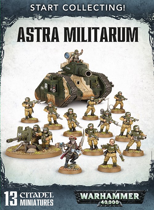 Warhammer: 40K - Start Collecting! Astra Militarum - Warhammer Plastic ...