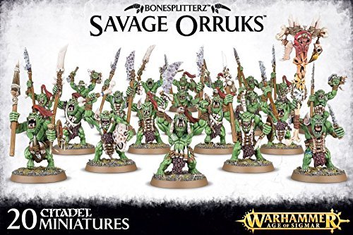 Warhammer: Age of Sigmar - Bonesplitterz Savage Orruks - Warhammer ...
