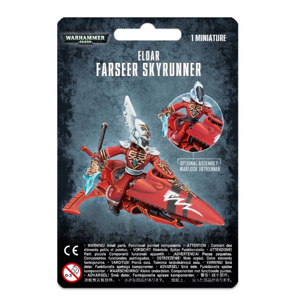 Warhammer: 40K - Eldar Farseer Skyrunner - Warhammer Plastic Clampacks ...