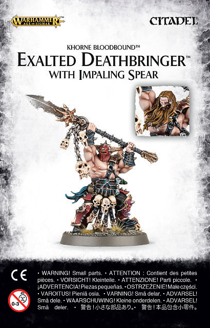 Warhammer: Age of Sigmar - Exalted Deathbringer With Impaling Spear ...