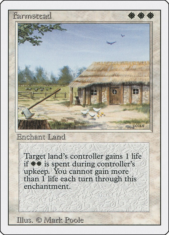 Farmstead - Revised Edition - Magic: The Gathering