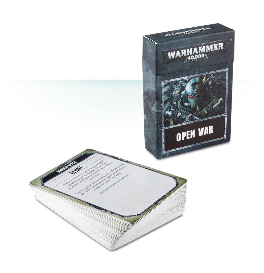 Warhammer: 40K - Open War Cards - Warhammer Game Accessories ...