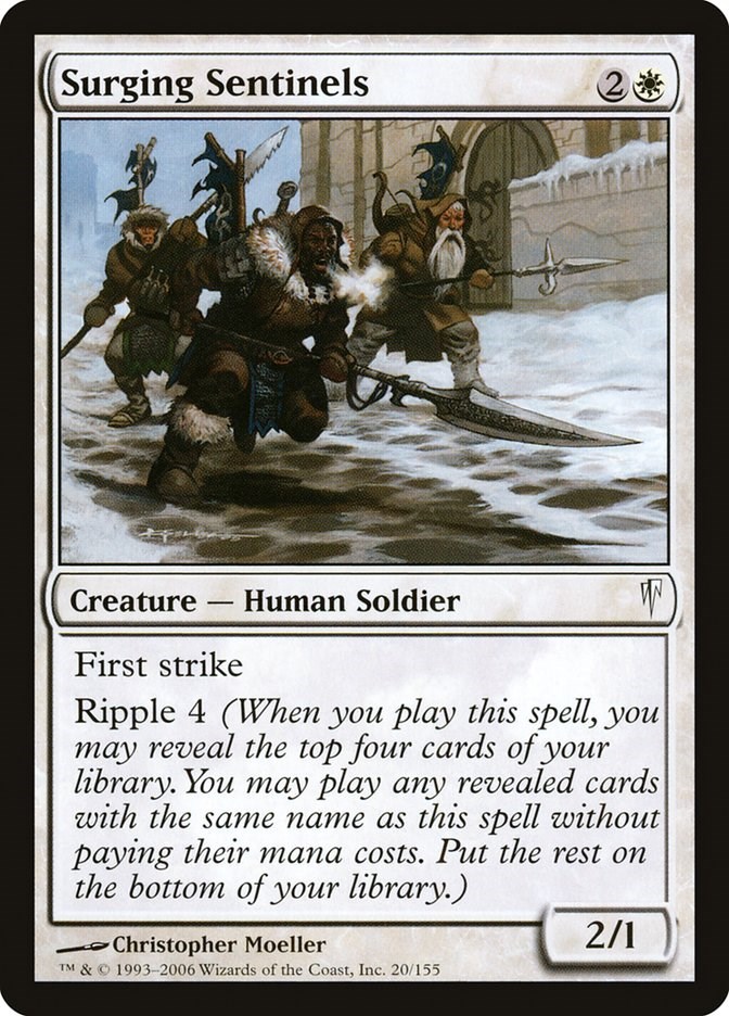 Surging Sentinels - Coldsnap - Magic: The Gathering
