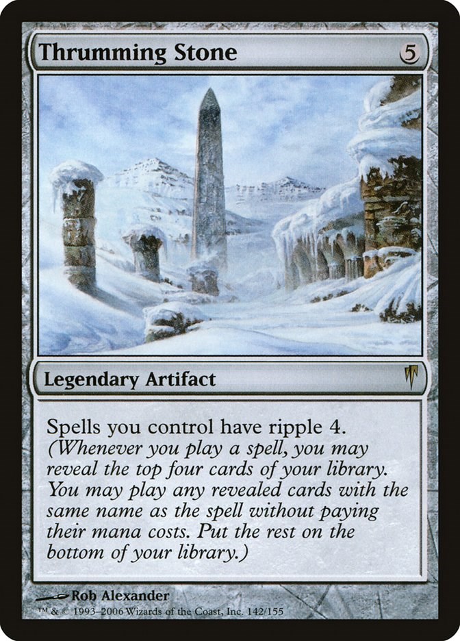 Thrumming Stone - Coldsnap - Magic: The Gathering