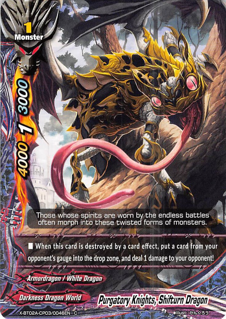 Purgatory Knights, Shifturn Dragon - Evolution & Mutation - Future Card ...