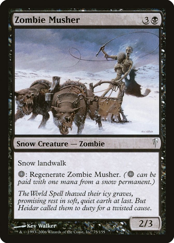 Zombie Musher - Coldsnap - Magic: The Gathering