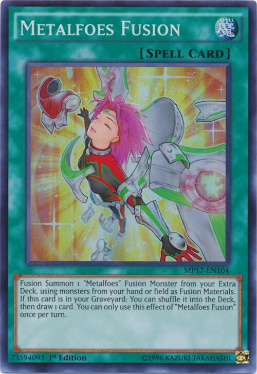 Metalfoes Fusion - 2017 Mega-Tins Mega Pack - YuGiOh