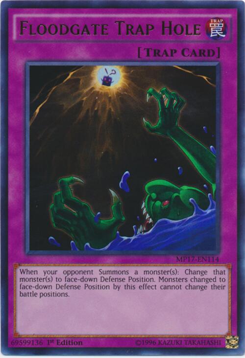 Floodgate Trap Hole - 2017 Mega-Tins Mega Pack - YuGiOh