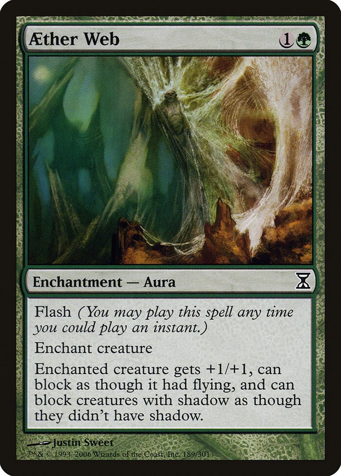 Aether Web - Time Spiral - Magic: The Gathering