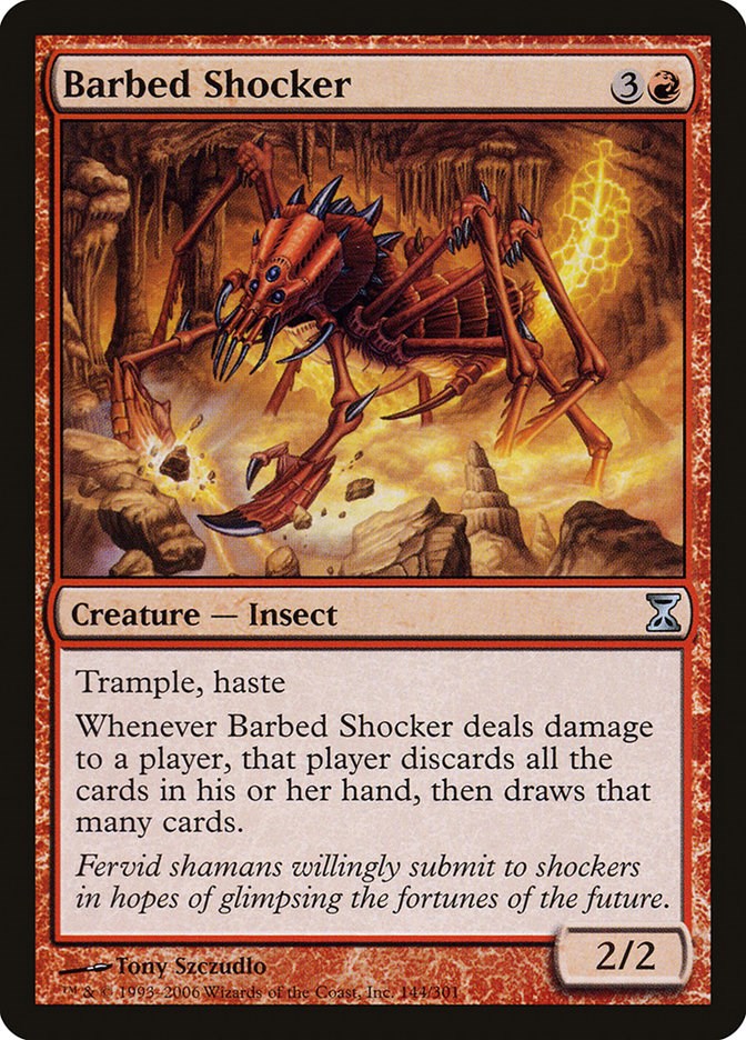 Barbed Shocker - Time Spiral - Magic: The Gathering