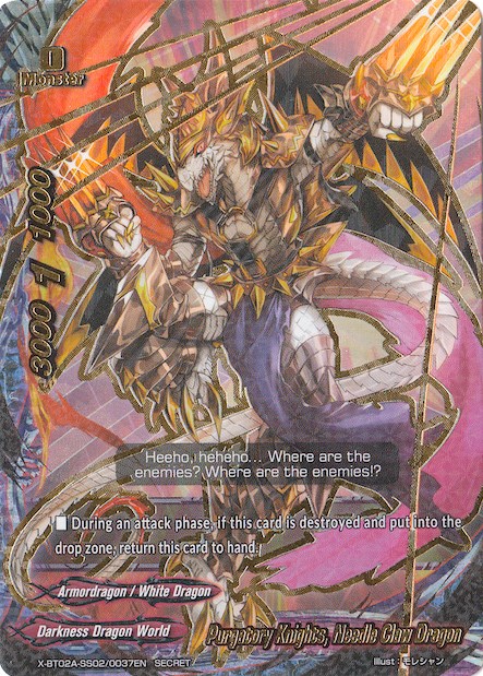 Purgatory Knights, Needle Claw Dragon (Secret RRR Foil) - Evolution ...