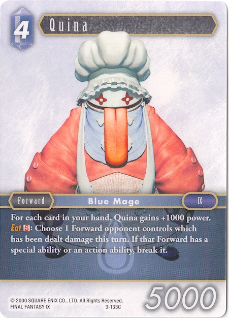 Quina - Opus III - Final Fantasy TCG
