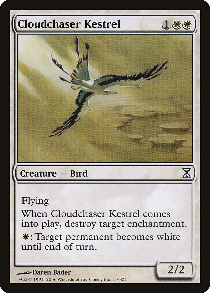 Cloudchaser Kestrel - Time Spiral - Magic: The Gathering