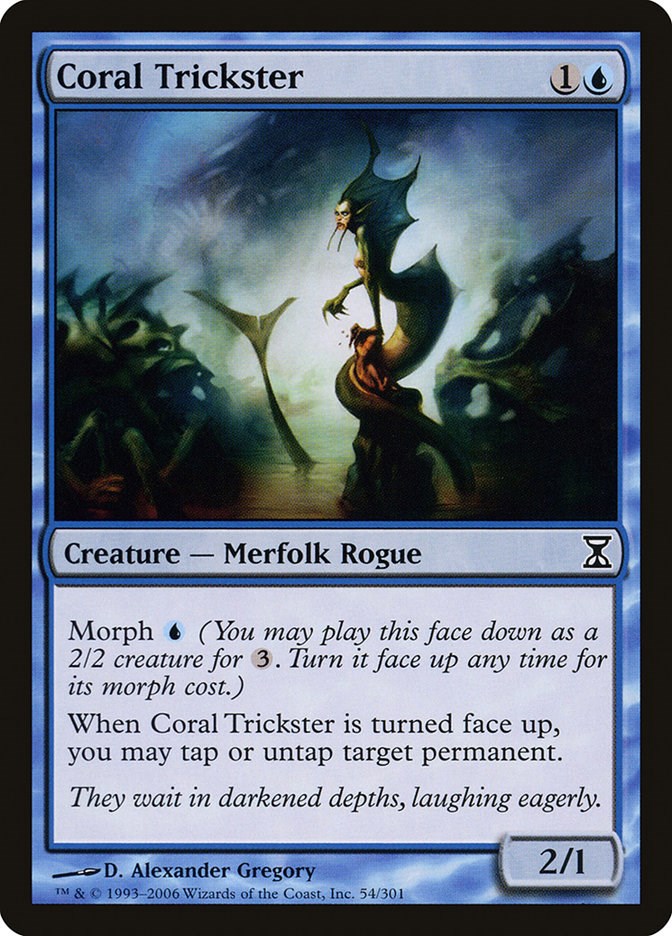 Coral Trickster - Time Spiral - Magic: The Gathering