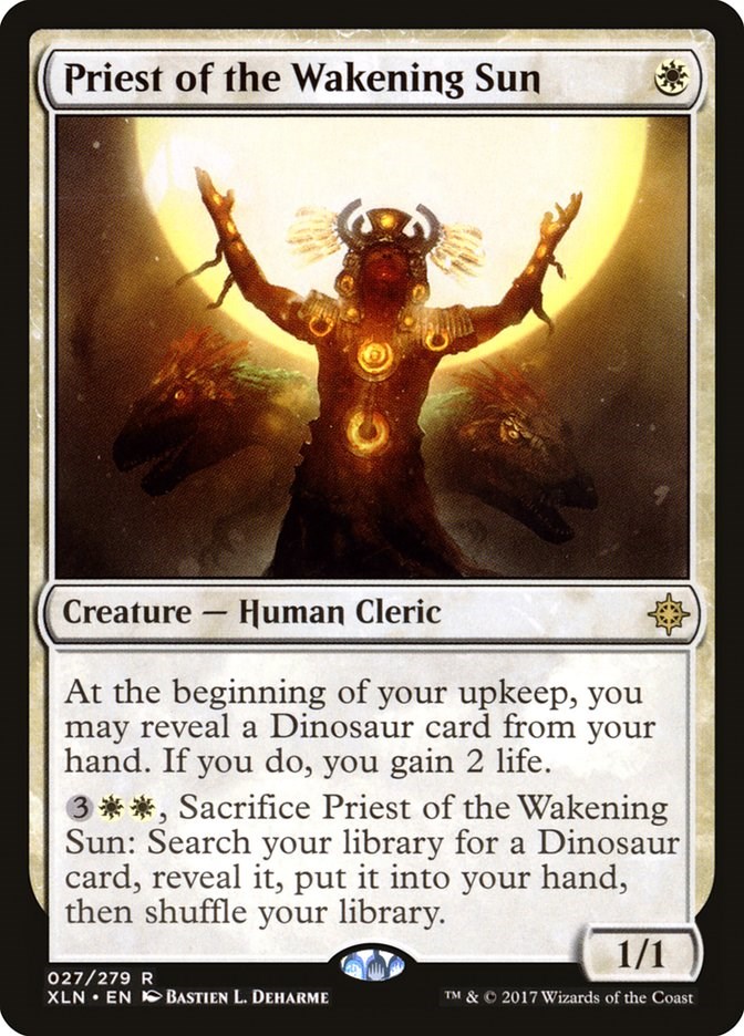Priest of the Wakening Sun - Ixalan - Magic: The Gathering
