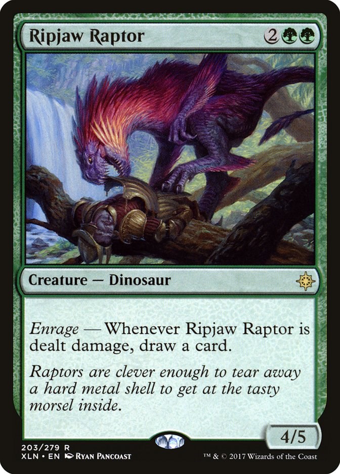 Ripjaw Raptor - Ixalan - Magic: The Gathering