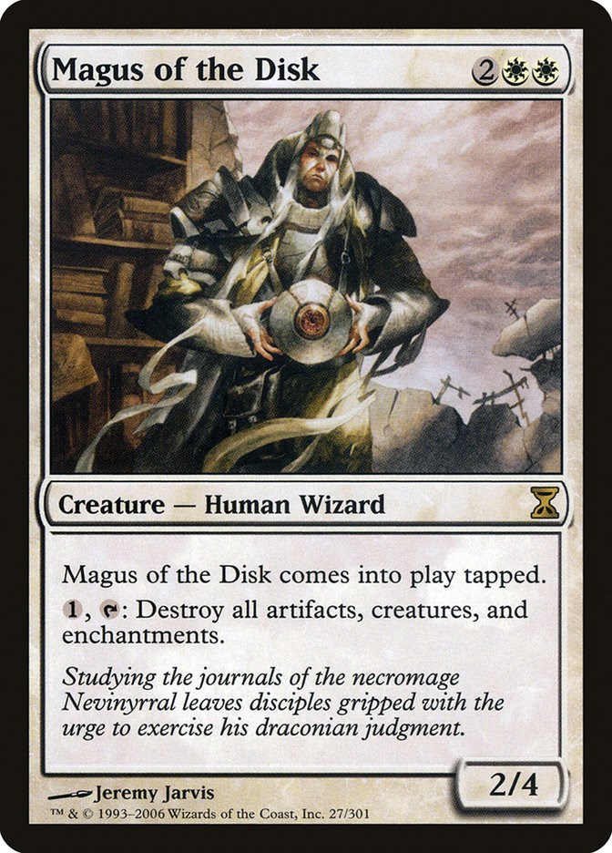 Magus of the Disk - Time Spiral - Magic: The Gathering