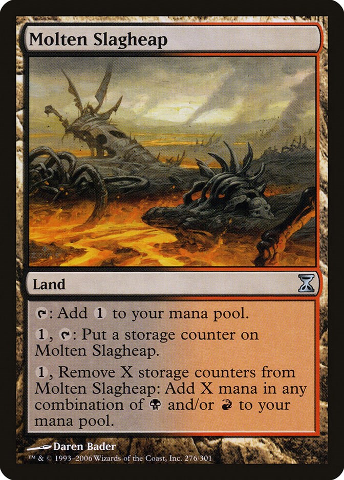 Molten Slagheap - Time Spiral - Magic: The Gathering