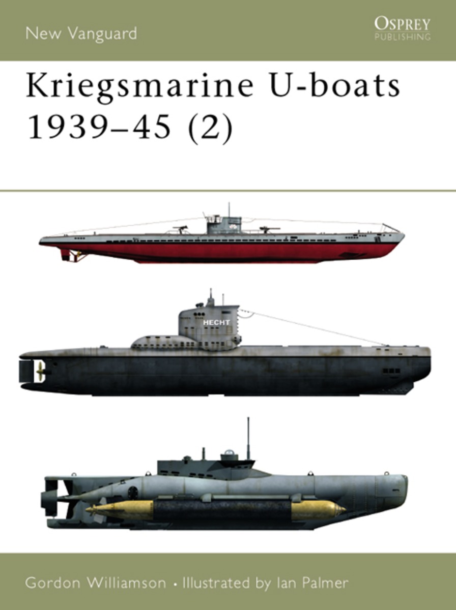 Kriegsmarine U-boats 1939-45 (2) - Osprey Books - Books
