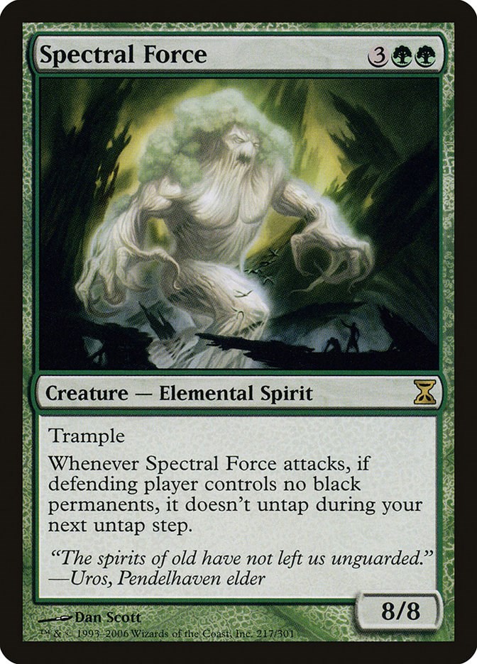 Spectral Force - Time Spiral - Magic: The Gathering