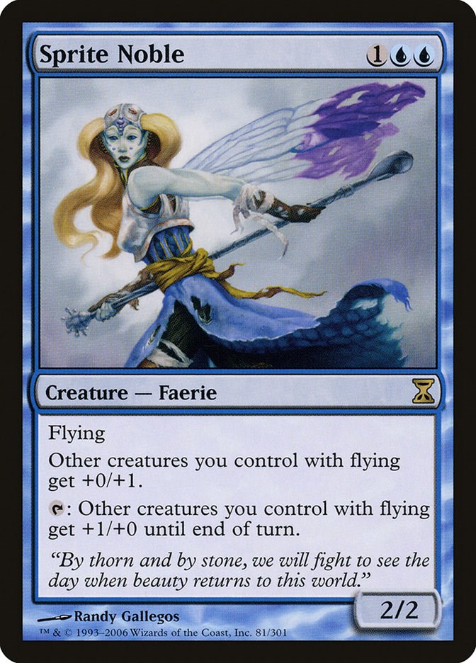 Sprite Noble - Time Spiral - Magic: The Gathering