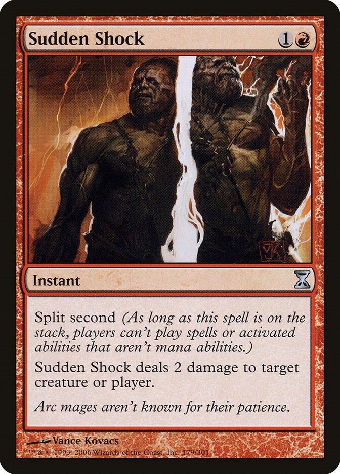 Sudden Shock - Time Spiral - Magic: The Gathering