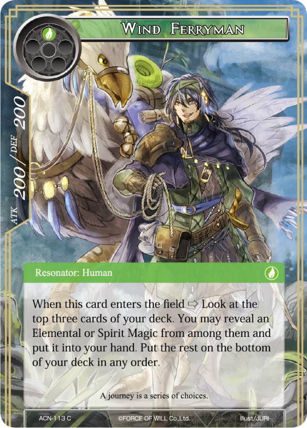 Wind Ferryman - Ancient Nights - Force of Will